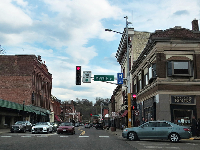 Stillwater's historic downtown corner showcases the quintessential small-town charm that makes you wonder why you ever stress about big city living.