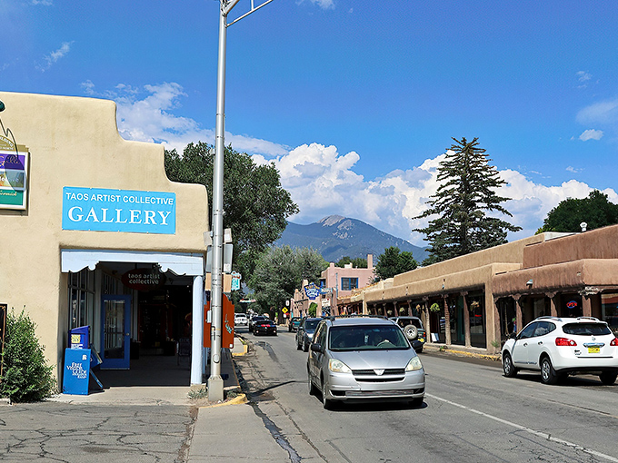 The Michael McCormick Gallery showcases Taos's artistic soul. Adobe architecture and southwestern light create the perfect backdrop for discovering local masterpieces.