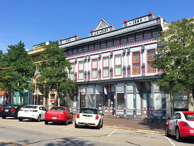 Brick sidewalks and historic storefronts at the intersection of King and Broad streets transport you back in time faster than any DeLorean could. 