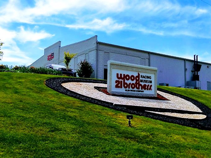 The unassuming exterior of Wood Brothers Racing Museum looks more like a bank vault than a treasure trove of NASCAR history. But inside? Pure racing magic awaits.
