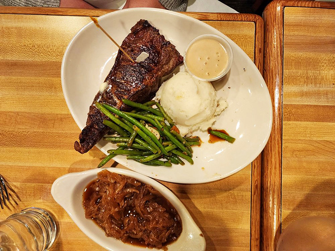 This bison steak isn't just dinner&mdash;it's the taste of the American West, complete with a supporting cast of perfect sides.