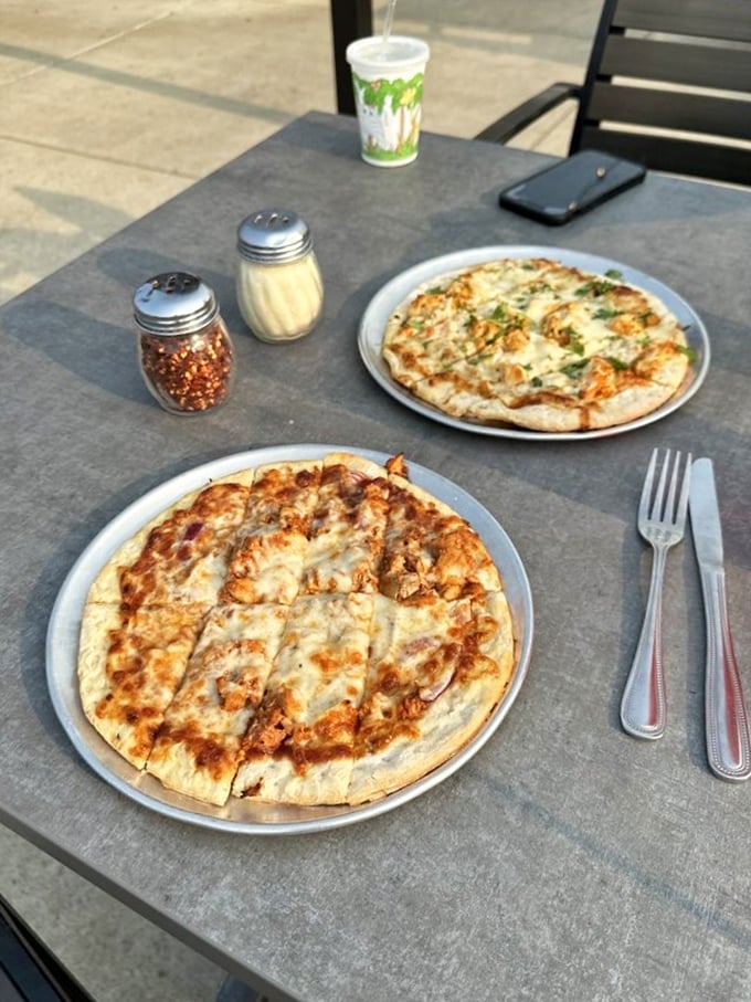 Pizza night gets a poultry makeover! These personal pies prove The Chicken isn't just a one-trick pony&mdash;it's the whole darn circus.