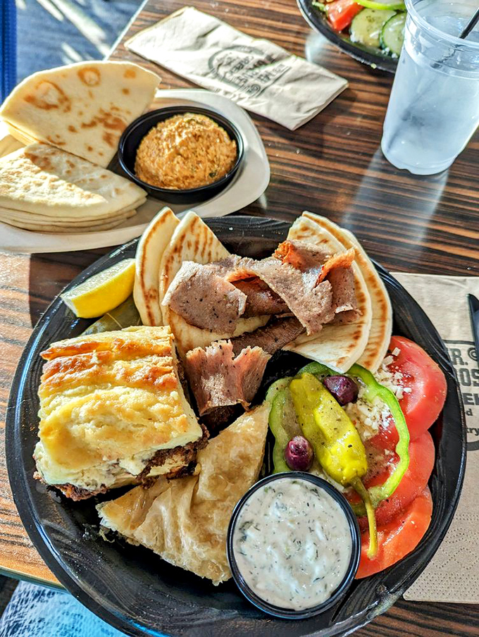 The combo plate: for when your appetite says "I want everything" and your stomach replies "challenge accepted."