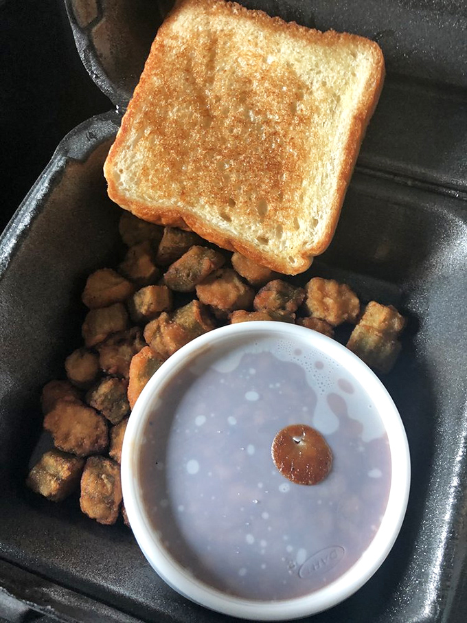 Fried okra and Brunswick stew &ndash; the supporting actors that deserve their own standing ovation in the barbecue theater of delights.