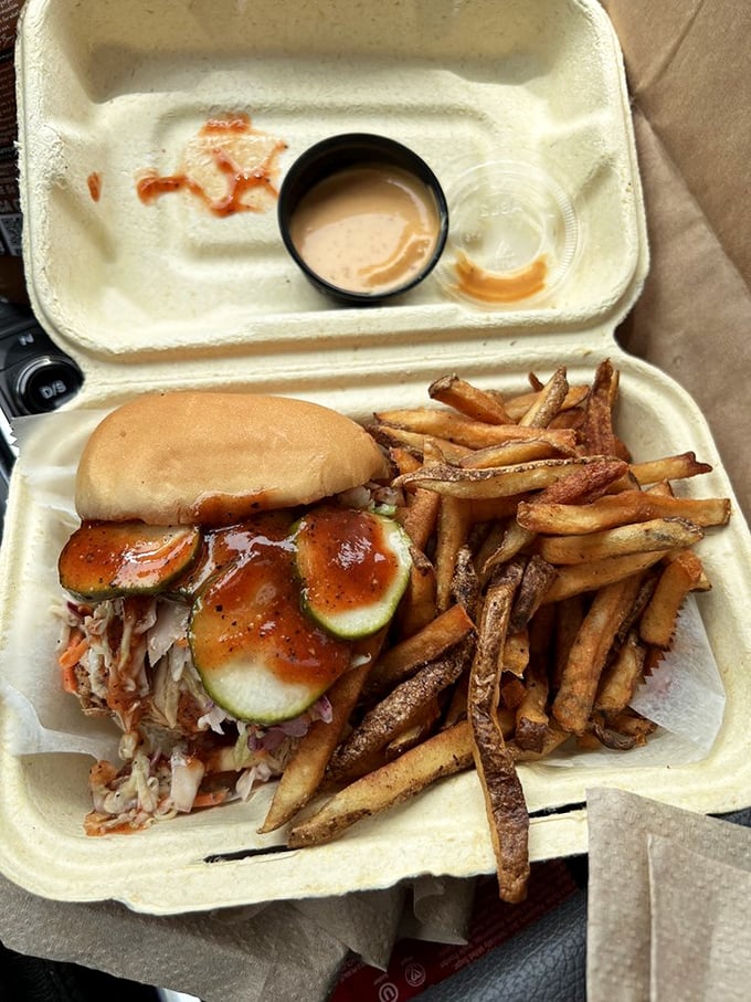 These aren't just fries—they're supporting actors deserving their own Oscar in the drama of your lunch.