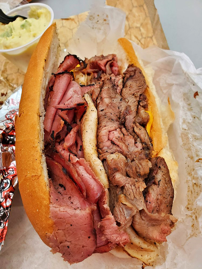 When one meat won't do, Chap's delivers a protein portfolio&mdash;the sandwich equivalent of diversifying your investment in deliciousness.