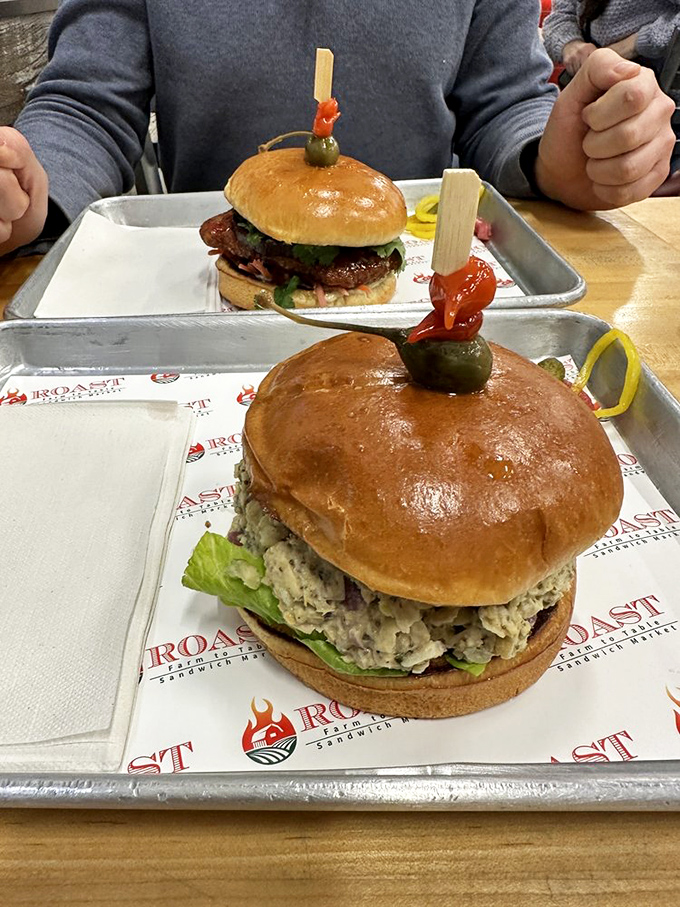 Proof that plant power isn't just for rabbits &ndash; this vibrant sandwich brings the crunch, the zing, and enough flavor to convert any carnivore.