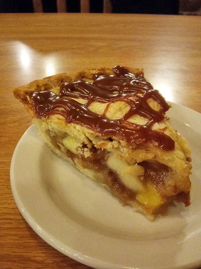 This apple pie with caramel drizzle isn't making any political statements or trying to reinvent dessert&mdash;it's just quietly changing lives, one slice at a time.