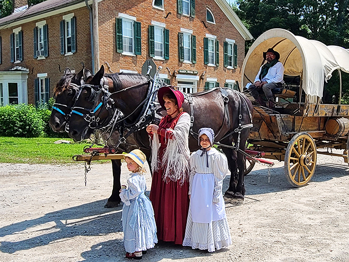 Heritage Day brings history to vivid life &ndash; when the covered wagon rolls in, your smartphone suddenly feels embarrassingly newfangled.