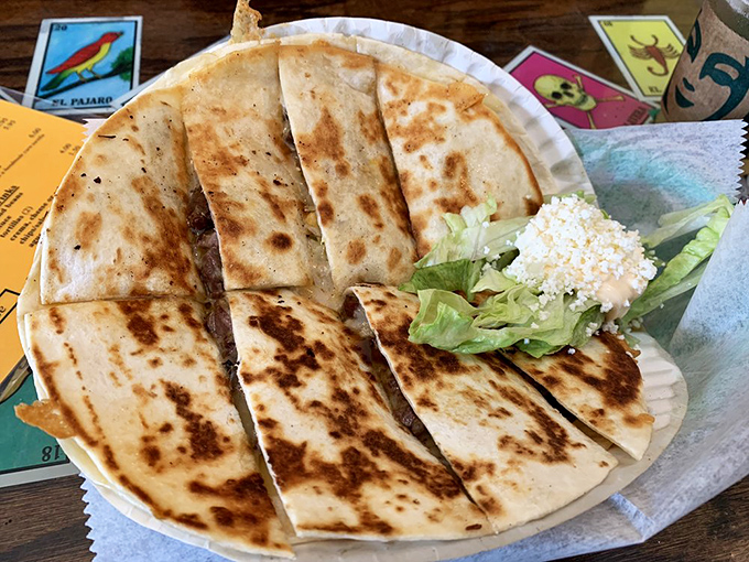 A proper quesadilla doesn't hide behind gimmicks &ndash; it lets quality ingredients do all the talking. This one's having quite the conversation with my taste buds.