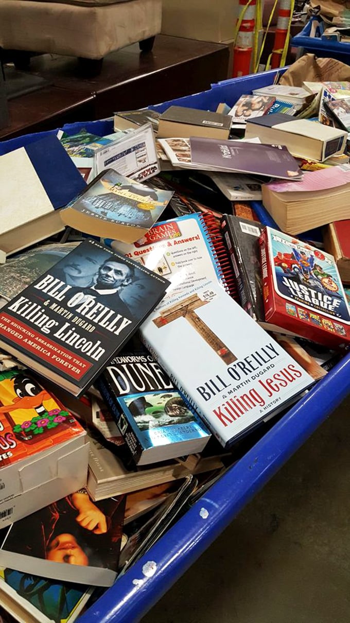 Literary lottery tickets spread before you&mdash;somewhere in this paper jumble might lurk a first edition or at least your next beach read.