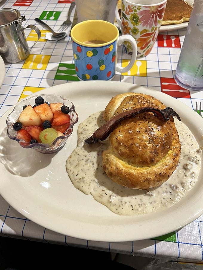A breakfast calzone that makes you question why we ever relegated calzones to dinner. The morning revolution starts here.
