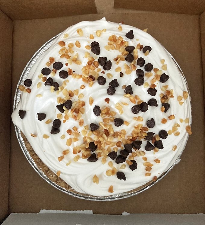 The Buckeye pie&mdash;where chocolate meets peanut butter in a union so perfect it should have its own holiday in Ohio.