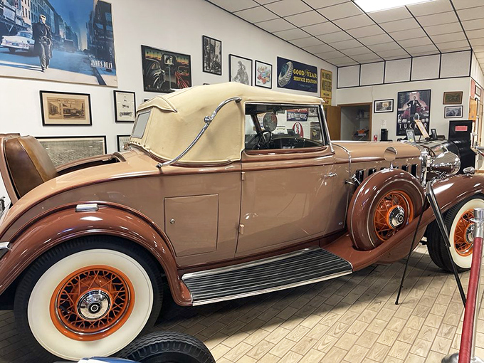 This 1932 Cadillac Convertible Coupe represents an era when cars weren't just transportation, but rolling statements of Jazz Age optimism.