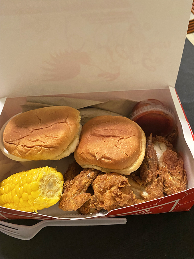 Chicken, rolls, and that legendary sauce &ndash; the holy trinity of comfort food that makes Monday meetings bearable.