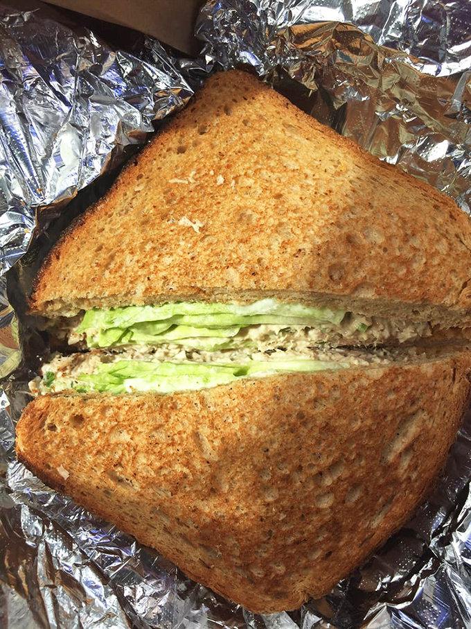 This sandwich isn't trying to impress Instagram&mdash;it's too busy focusing on flavor. Simple, honest lunch wrapped in foil like the gift it truly is.