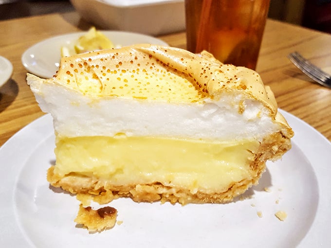 Meringue pie that defies gravity and good sense&mdash;a cloud of sweetness that would make your grandmother weep with joy.