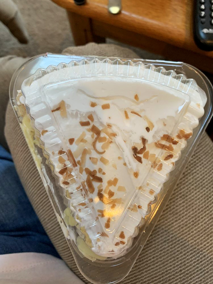 Coconut cream pie with a toasted sprinkle garnish&mdash;the kind grandmothers dream of making and the rest of us dream of eating.