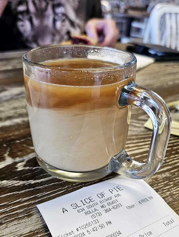 Coffee served with a receipt that reveals the address of your new favorite place&mdash;like finding the ticket to Willy Wonka's factory, but for grown-ups.