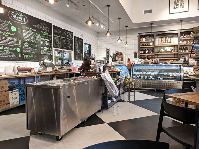 Where sandwich magic happens. That menu board isn't just displaying options&mdash;it's offering life-changing decisions disguised as lunch choices.