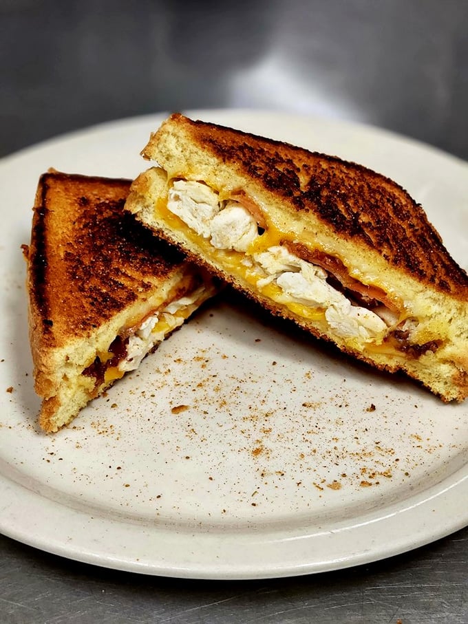 The sandwich equivalent of winning the lottery: crab and bacon grilled cheese that somehow balances decadence with comfort food familiarity.