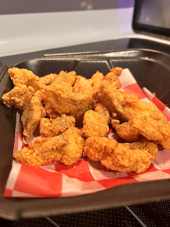 Crispy catfish fingers with the perfect cornmeal coating. Forget what you know about fish sticks—these are from another dimension entirely.