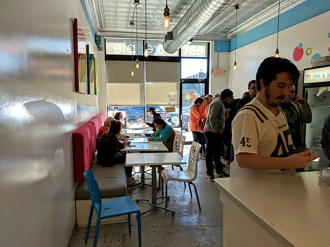Fellow pie pilgrims gather to worship at the altar of butter, sugar, and perfectly crimped crusts.