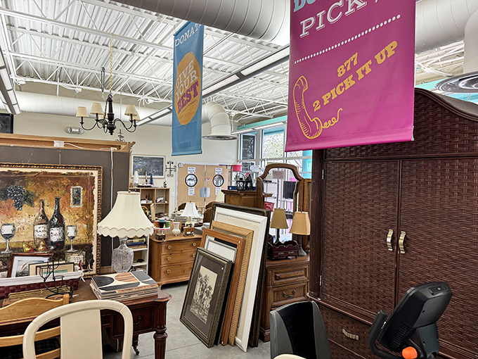 From kitschy to classy, this decor section is like a time capsule exploded in the most fabulous way possible.