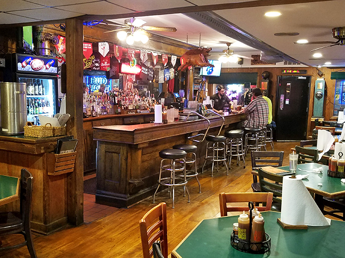 Where strangers become friends over shared love of smoked meats. This is the kind of place where "family dinner" extends to the whole restaurant.