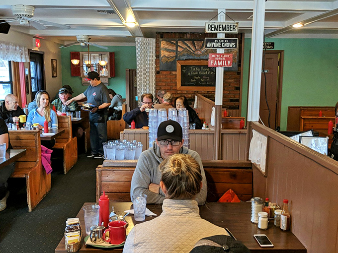 Where breakfast dreams and vacation stories collide&mdash;a dining room full of happy people who made the right decision this morning.