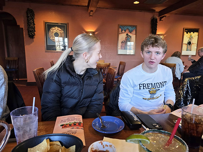 When burrito discussions get serious: Local diners know that Gringo's isn't just a restaurant&mdash;it's where Fremont residents convert the uninitiated to green chili believers.