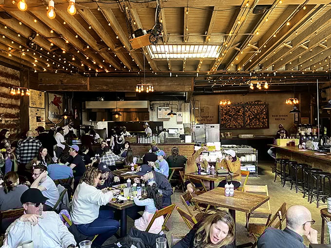 When a restaurant is this packed, it's not just hype &ndash; it's a roomful of people having religious experiences with smoked meat.