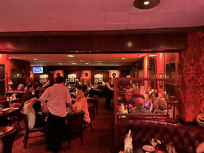 Durant's dining room buzzes with the energy of deals being made, celebrations unfolding, and steaks being devoured with unabashed joy.