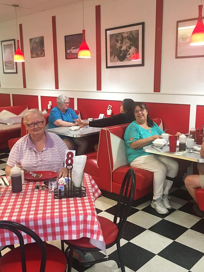 The booths aren't just seating&mdash;they're community gathering spots where memories are made between bites of comfort food.