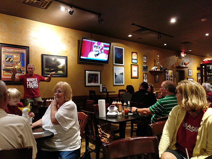 Where barbecue brings people together&mdash;the staff in Whole Hog shirts clearly understand they're not just serving food, but creating memories.
