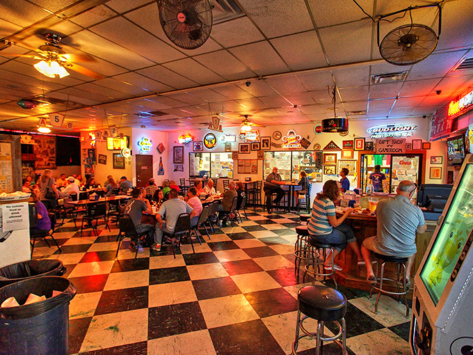 Evening at Eischen's brings the community together &ndash; proof that great food creates its own atmosphere, no fancy lighting required.