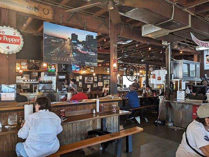 Where strangers become friends over shared tables and the universal language of "mmm" &ndash; Shorty's dining room is democracy in delicious action.