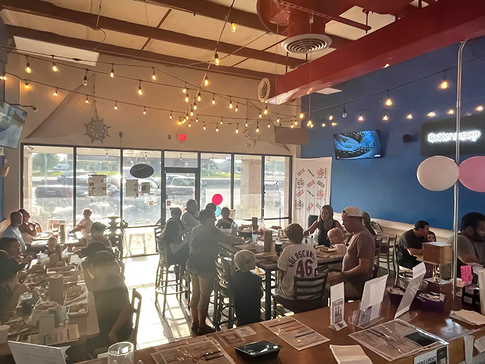 The packed dining room tells the real story&mdash;Springfielders have discovered that geography is no barrier to outstanding seafood.