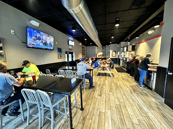 A cross-section of Baltimore gathers at Chap's, united by the universal language of "mmm" and "pass the napkins, please."