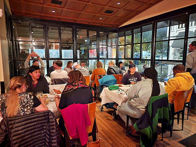 Where banana pudding dreams come true. That crunch of cookies against smooth custard is pure Southern poetry.