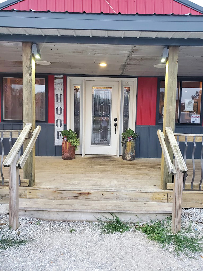 The entrance to The Hoof feels like walking into a friend's home, if that friend happened to be exceptionally talented with beef preparation.