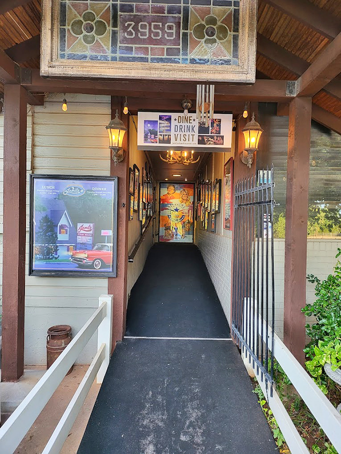 The entrance hallway feels like walking through a portal&mdash;on one side, ordinary Oklahoma; on the other, steakhouse nirvana.