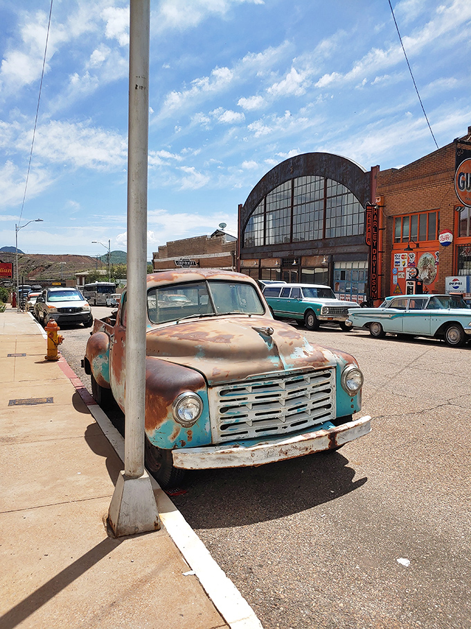 That vintage truck isn't abandoned&mdash;it's retired with dignity, serving as Bisbee's unofficial greeter and Instagram star for visiting city slickers.