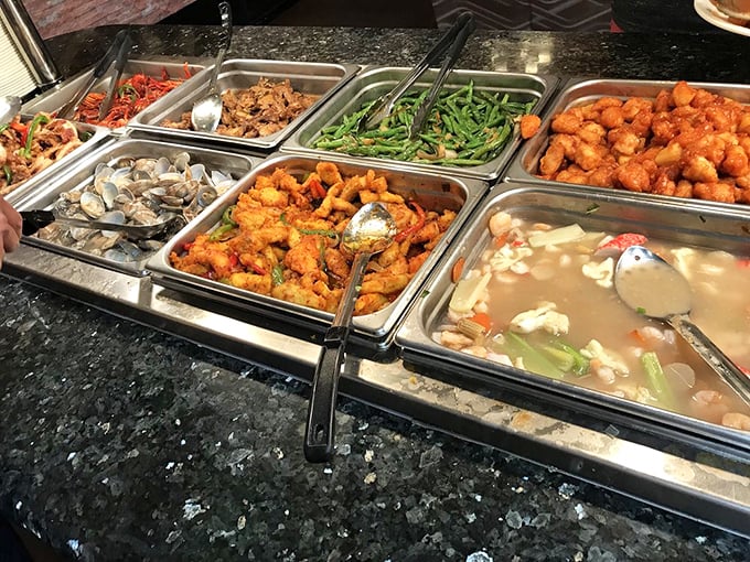 Steam rising from these trays isn't just vapor &ndash; it's an aromatic invitation to explore flavors that have traveled farther than most vacation photos.