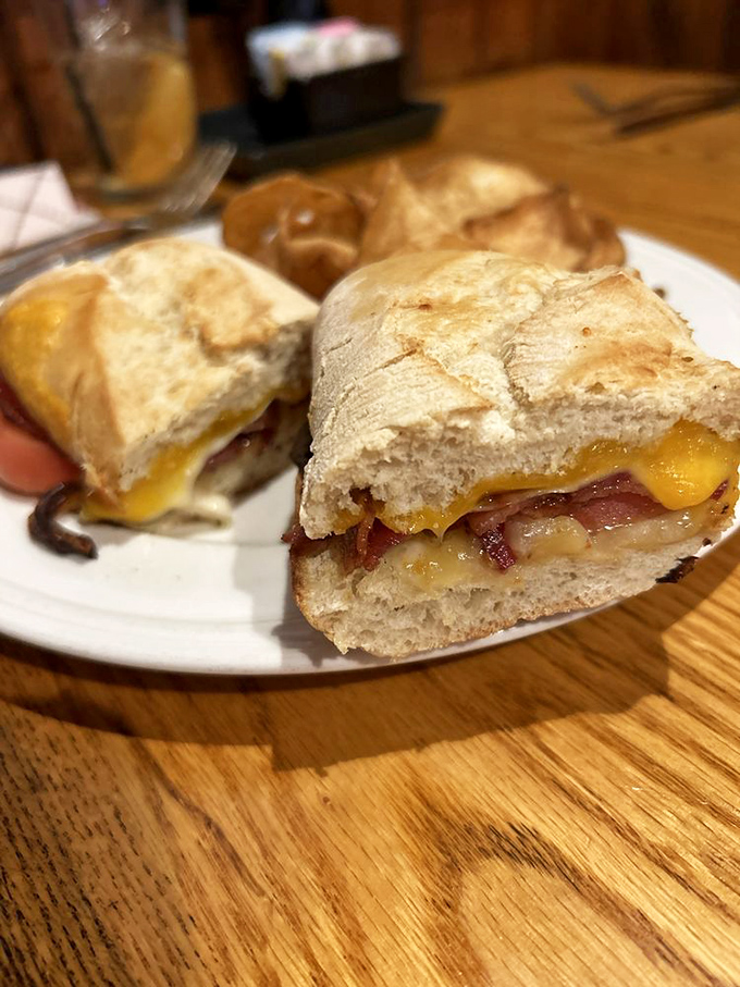 This sandwich proves that grilled cheese isn't just kid food&mdash;it's what adults order when they want to remember why life is worth living.