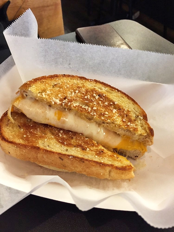 Grilled cheese elevated from childhood memory to adult indulgence&mdash;golden, buttery perfection that makes you wonder why you ever grew up.
