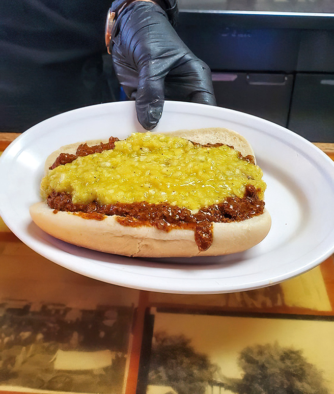 The coney dog&mdash;where chili and cheese come together in a harmony so perfect, it makes you wonder why we bother with fancy food at all.
