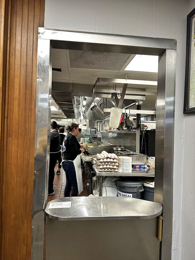 Behind the scenes where the magic happens. Like watching Olympic athletes, but with butter and flour as equipment.