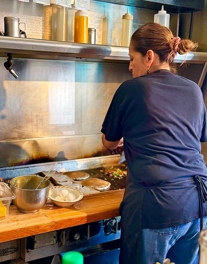 Behind every great diner is a kitchen where magic happens&mdash;pancakes flipped and eggs cracked with the precision of a Swiss watch.