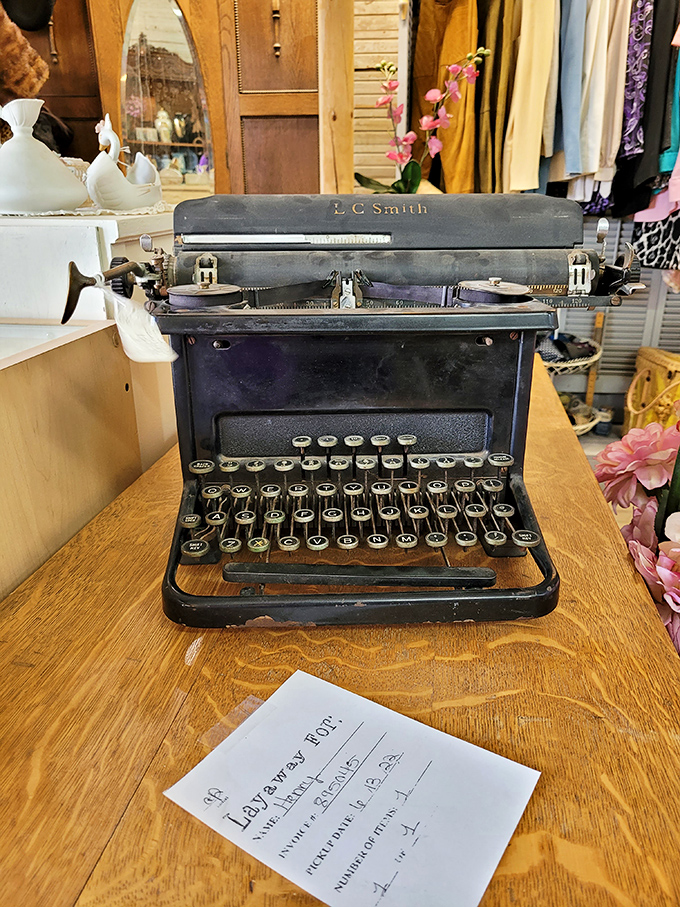 The L.C. Smith typewriter&mdash;where countless love letters, r&eacute;sum&eacute;s, and possibly the Great American Novel began before delete keys existed.
